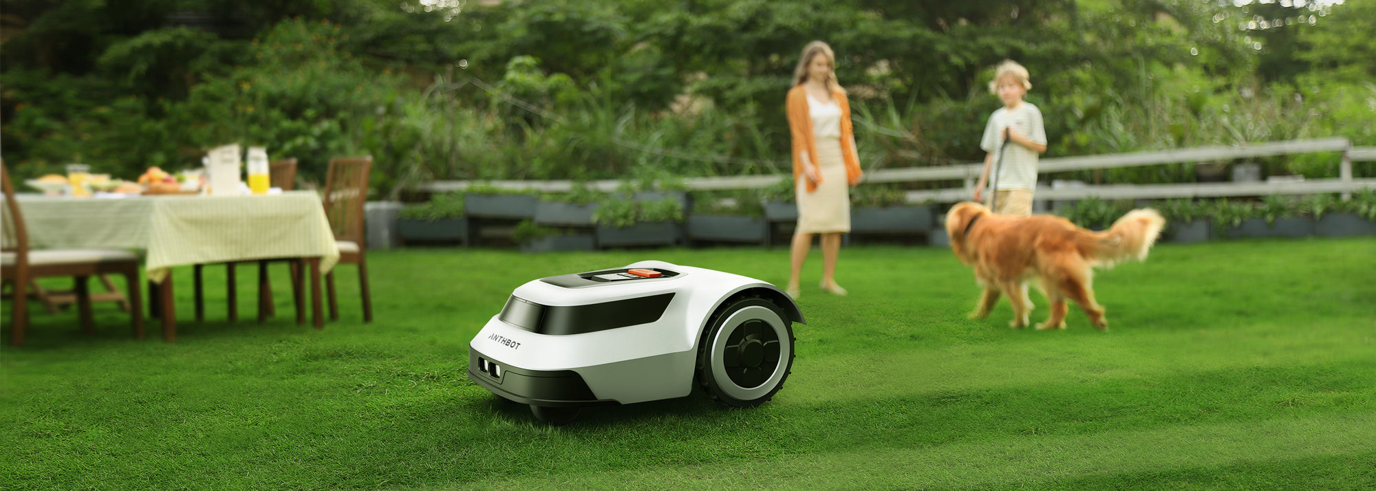 ANTHBOT | Your Lawn, Perfected | Smart AI Robotic Lawn Mower